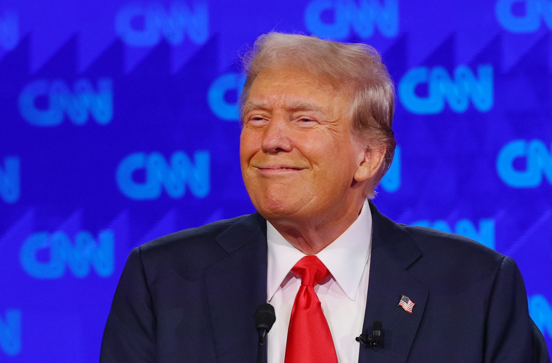 'TV 토론 영향?' 美 대선 여론조사서 트럼프가 바이든 앞서